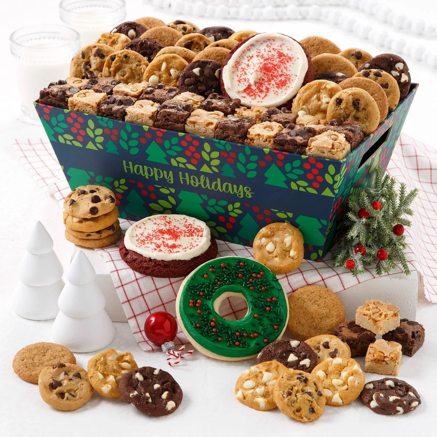 Holly Jolly Forest Large Combo Crate – Christmas Cookie and Brownie ...