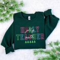 Holly Jolly Math Teacher Sweatshirt, Math Teacher Sweatshirt, Math ...