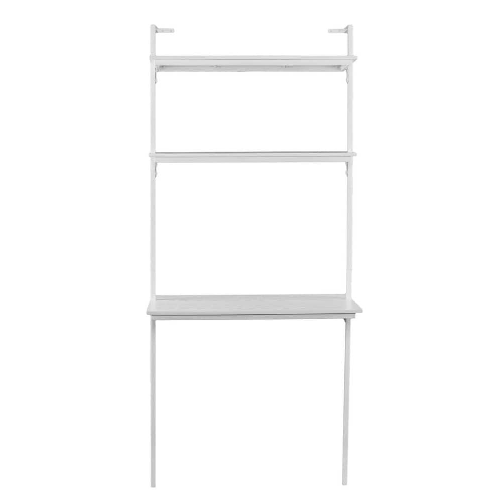 Holly and Martin Haeloen 30 in. Rectangle Off-White Wood Writing Desk ...