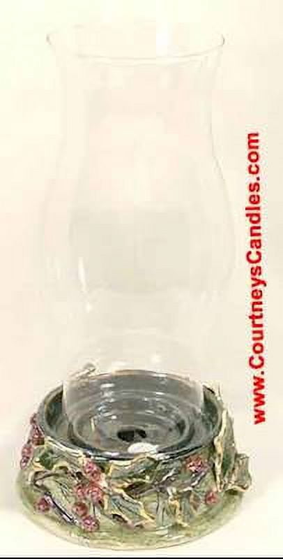 Hollyberry Hurricane Lamp - Clayworks - Walmart.com