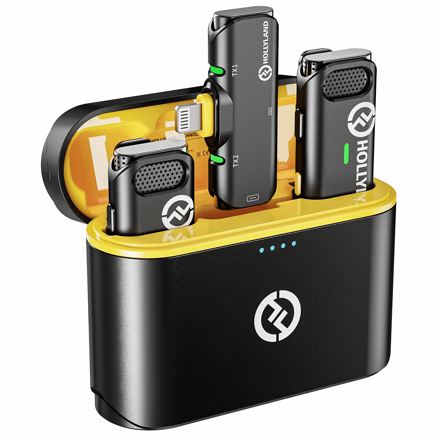 Hollyland LARK C1 DUO 2-Person Wireless Microphone System with ...