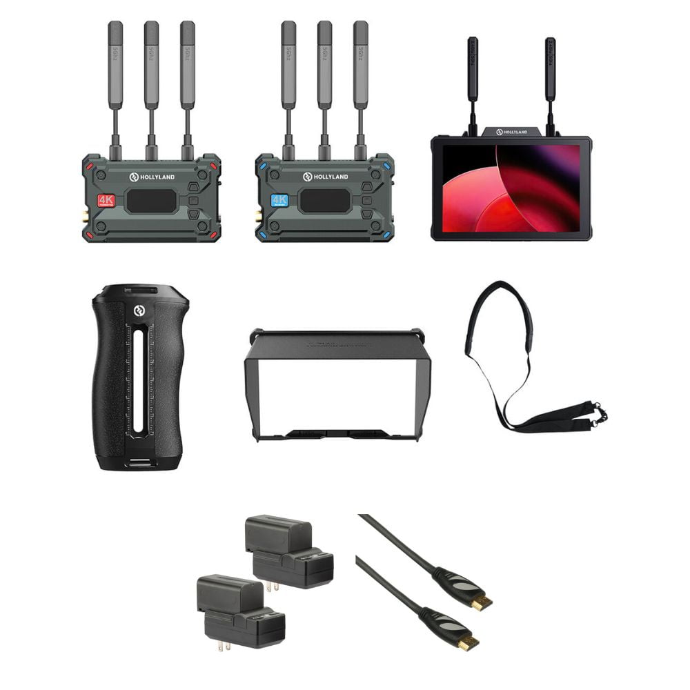 Hollyland Pyro Video Transmission Monitoring Kit Bundle with Genaray 2 ...