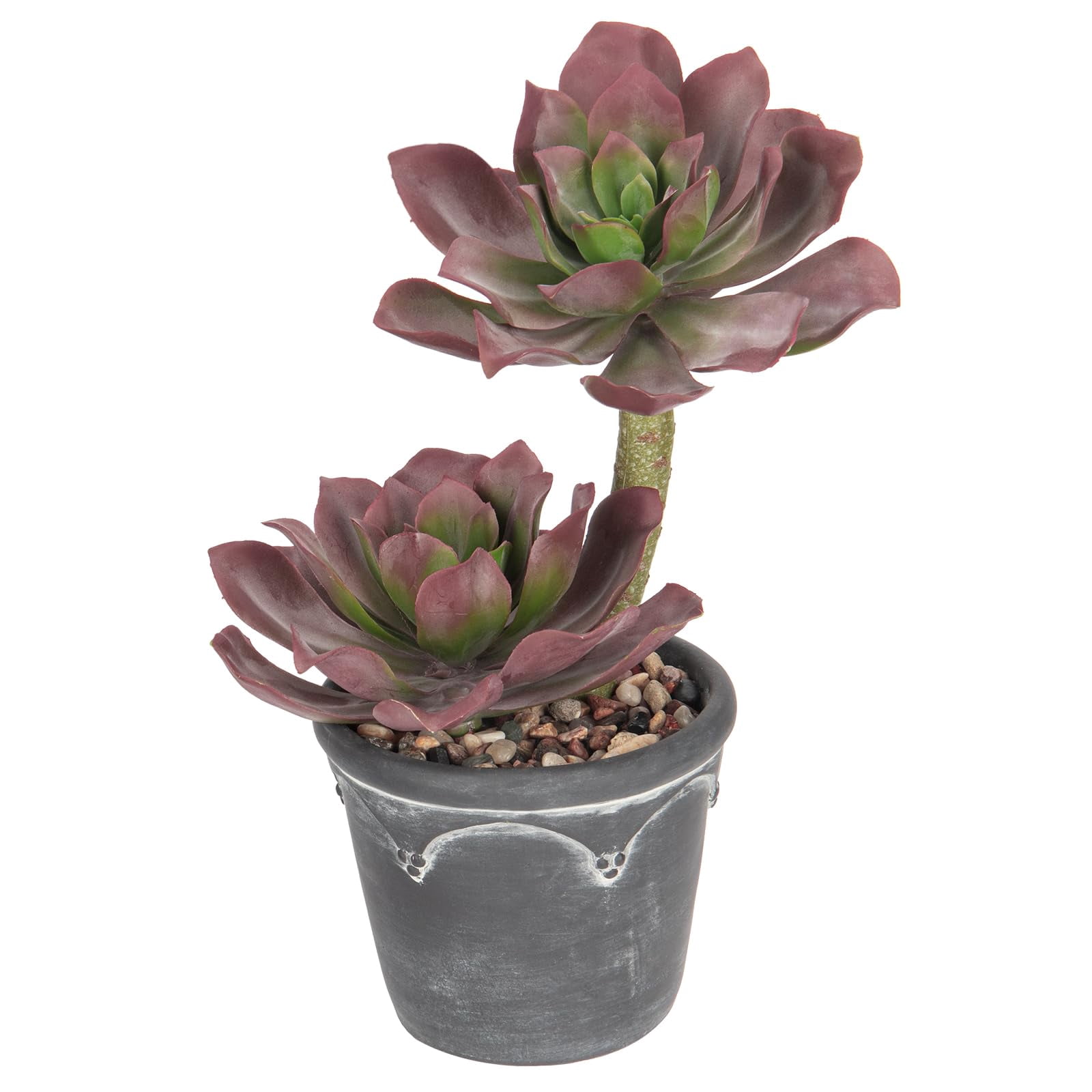 Hollyone Large Artificial Succulent Plants - Fake Agave Succulent in ...