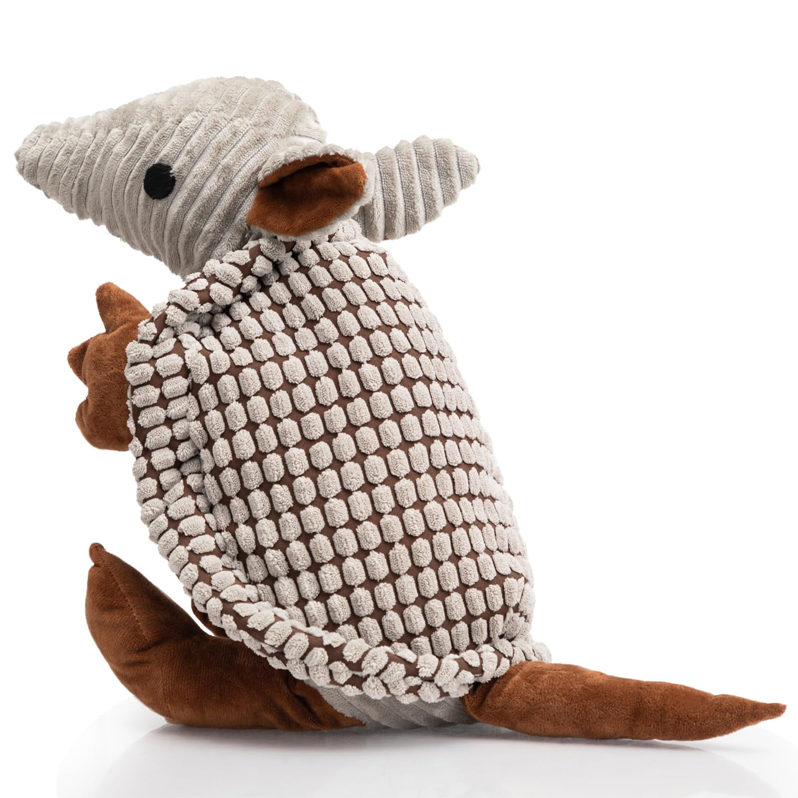 Hollypet Plush Dog Squeaky Toy Stuffed Armadillo Animal Pet Puppy Chew ...