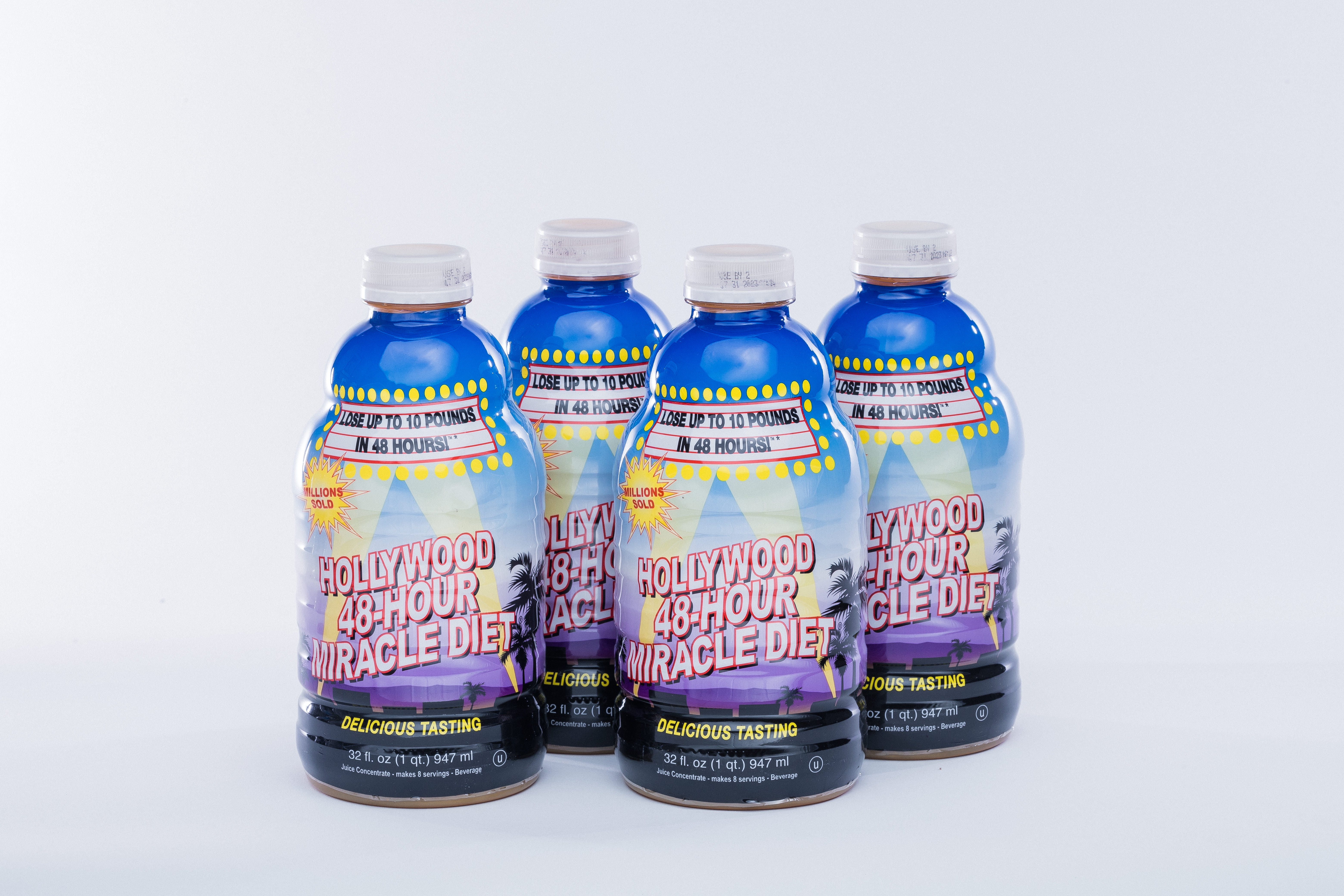 Hollywood 48-Hour Miracle Diet (4 Bottles) - Walmart.com