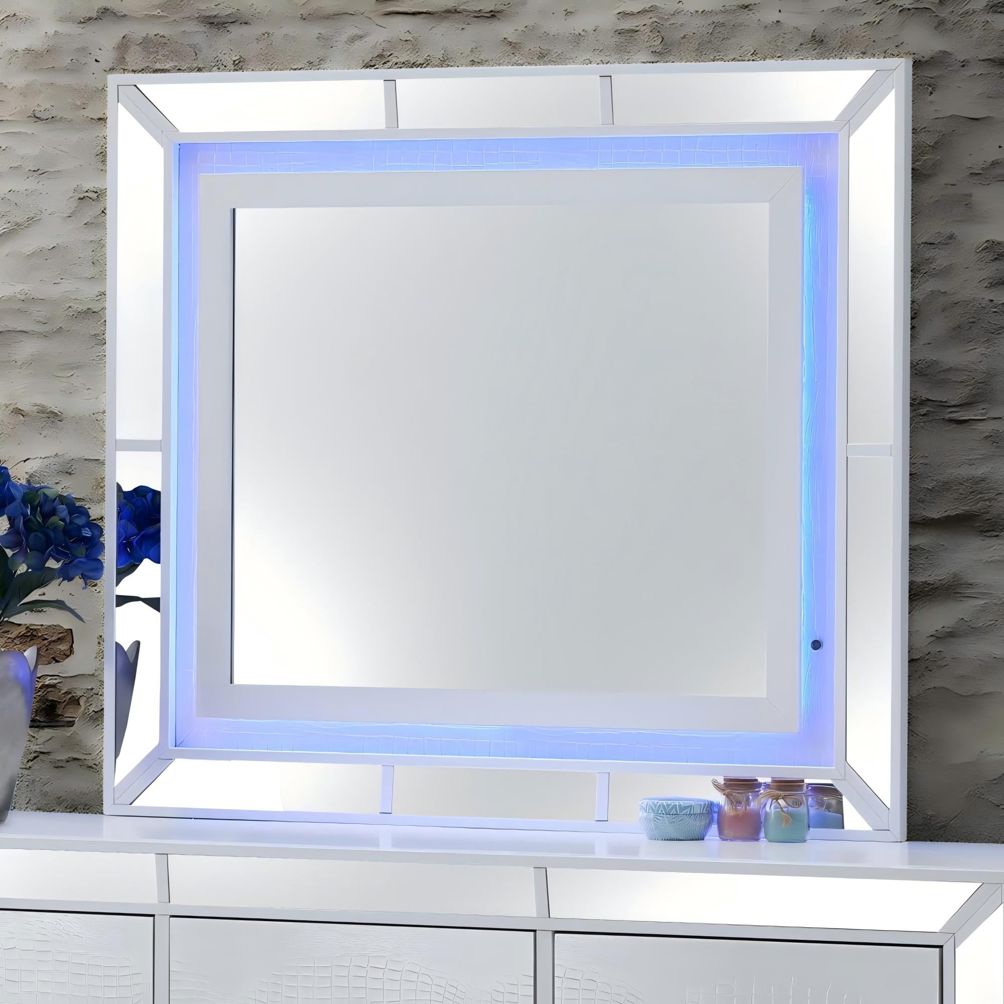 Hollywood Hills G8180-M Mirror Only White - Walmart.com