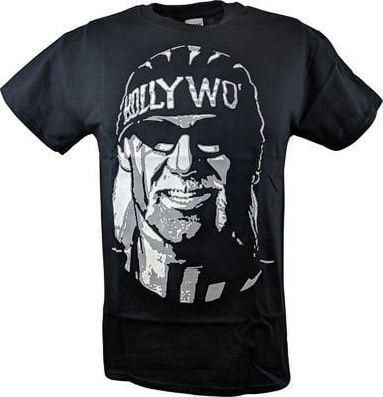 Hollywood Hulk Hogan nWo WCW White Face Mens T-shirt L - Walmart.com