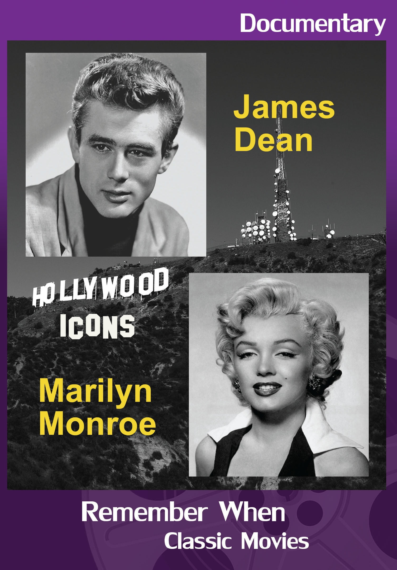 Hollywood Icons: James Dean & Marilyn Monroe - Walmart.com