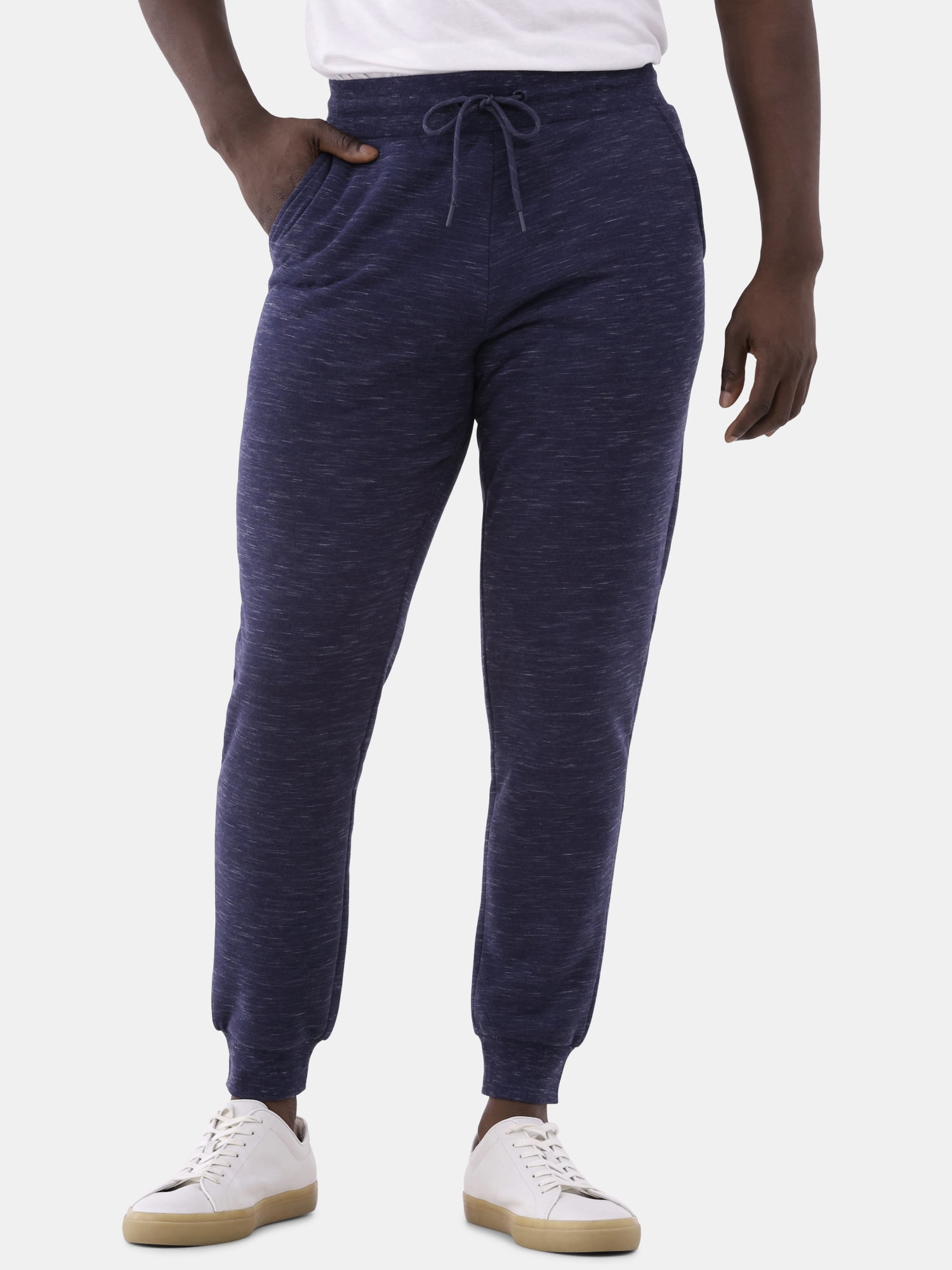 Hollywood men's Faux Shearling Joggers Relaxed Fit - Walmart.com
