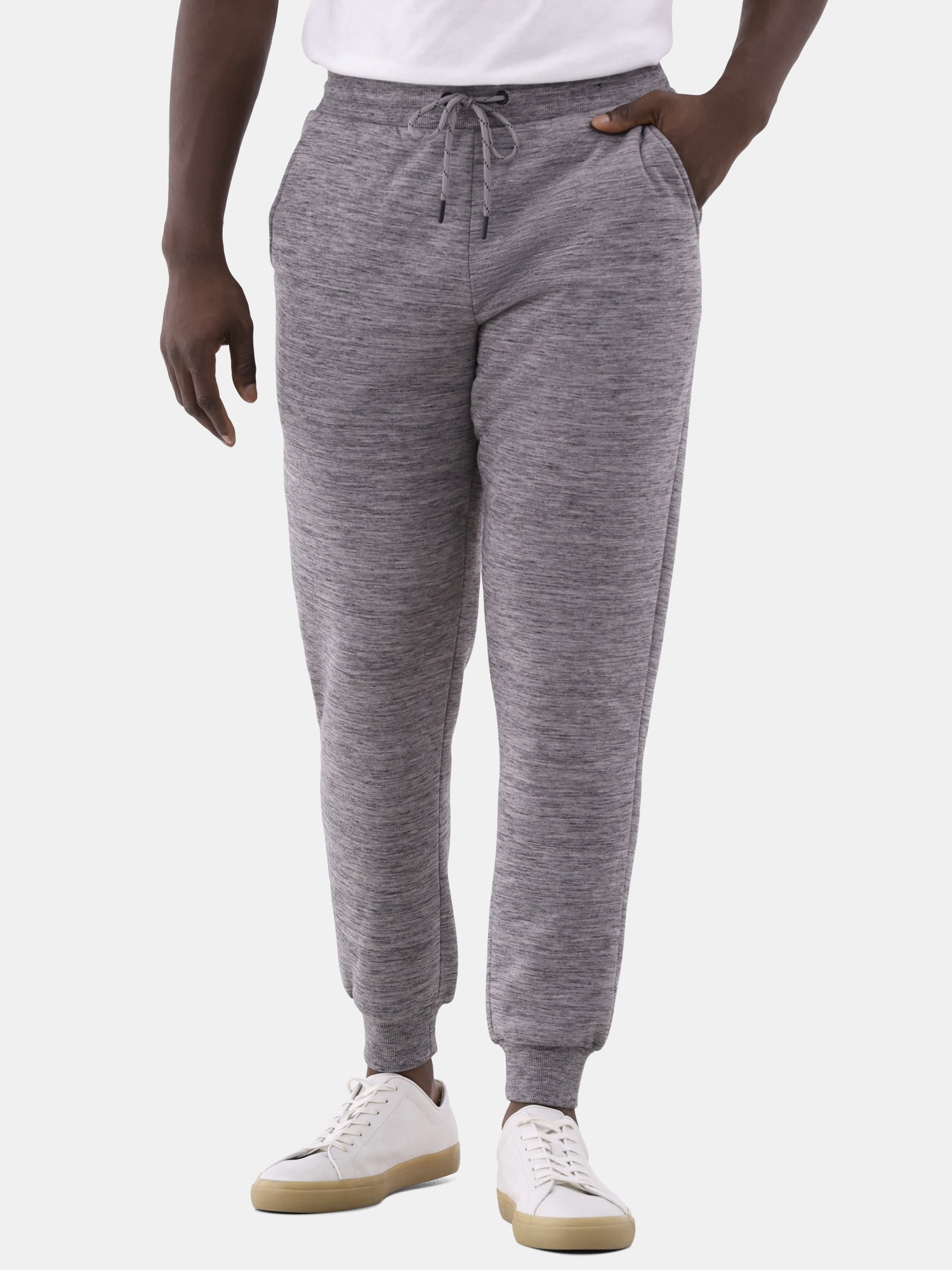 Hollywood Men's Sherpa Bonded Joggers, 31" Inseam, Sizes S-XL - Walmart.com