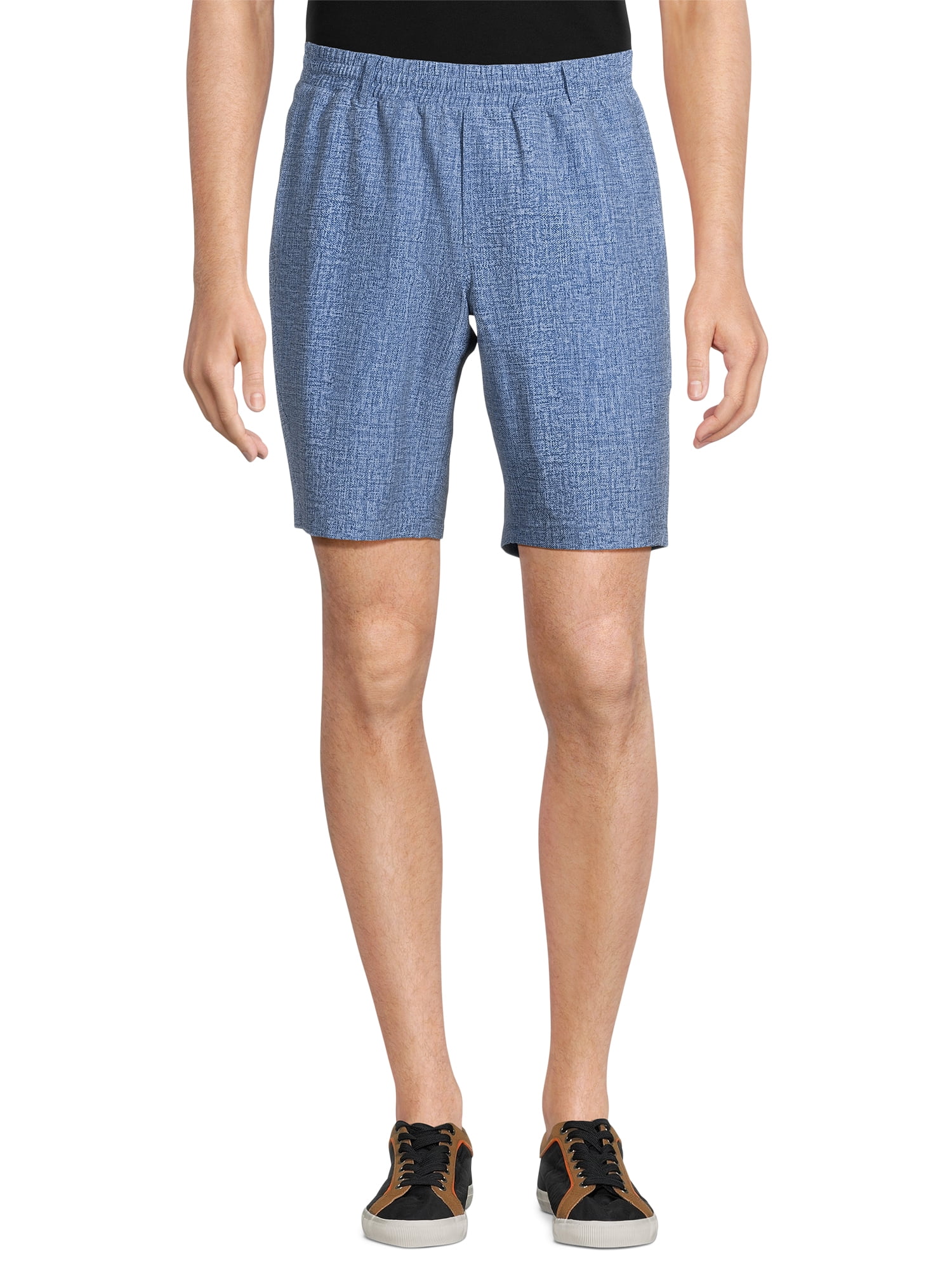 Hollywood Men's Ultimate Stretch Flat Front Shorts with Lined Boxer ...