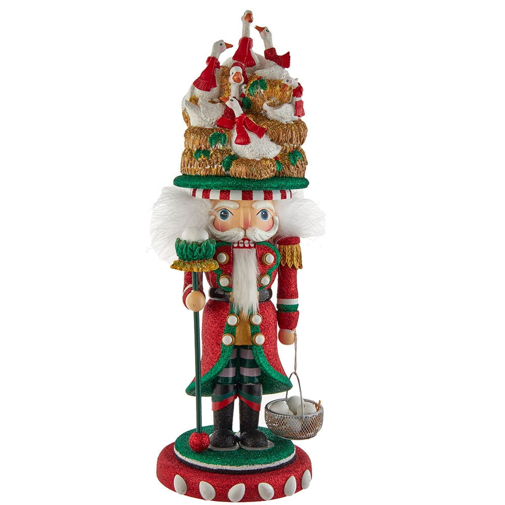 Kurt Adler 18-Inch Hollywood Nutcracker, 12 Days Of Christmas, Indoor ...