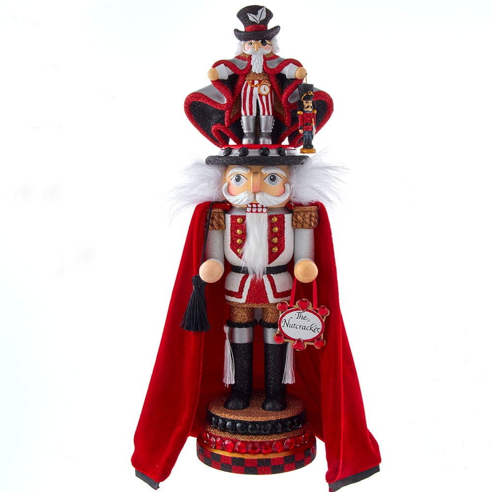 Kurt Adler 18" Hollywood Drosselmeyer Hat Nutcracker, Festive ...