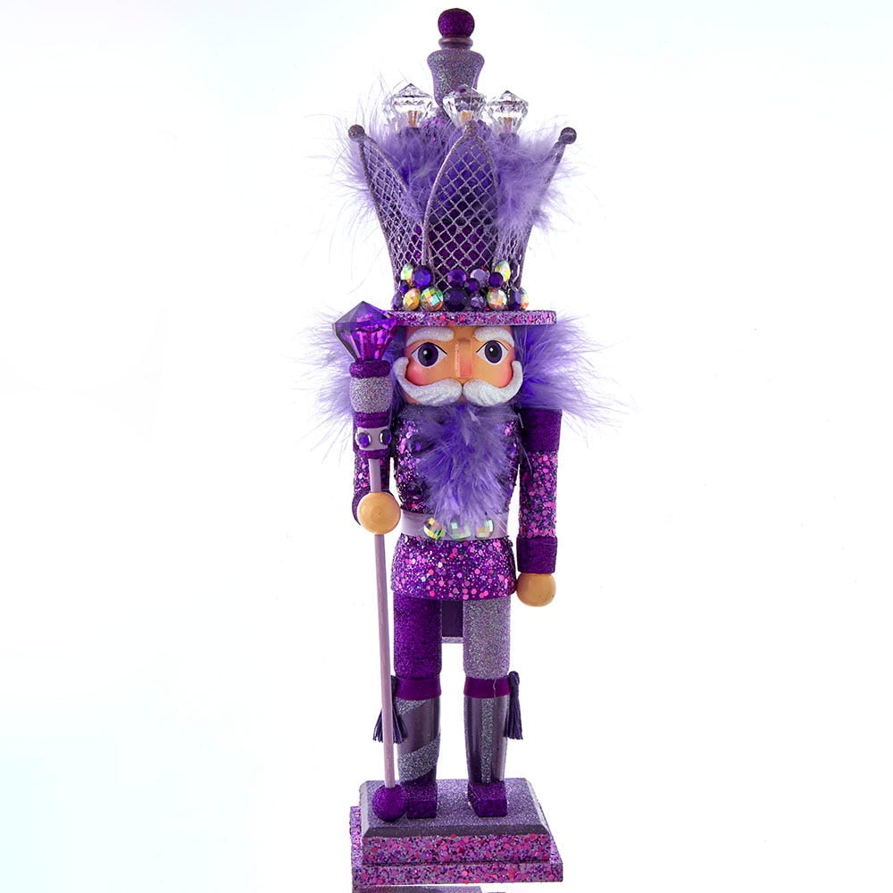 Free Shipping! Hollywood Nutcrackers Hollywood Purple King Nutcracker, 16-Inch - Walmart.com ...
