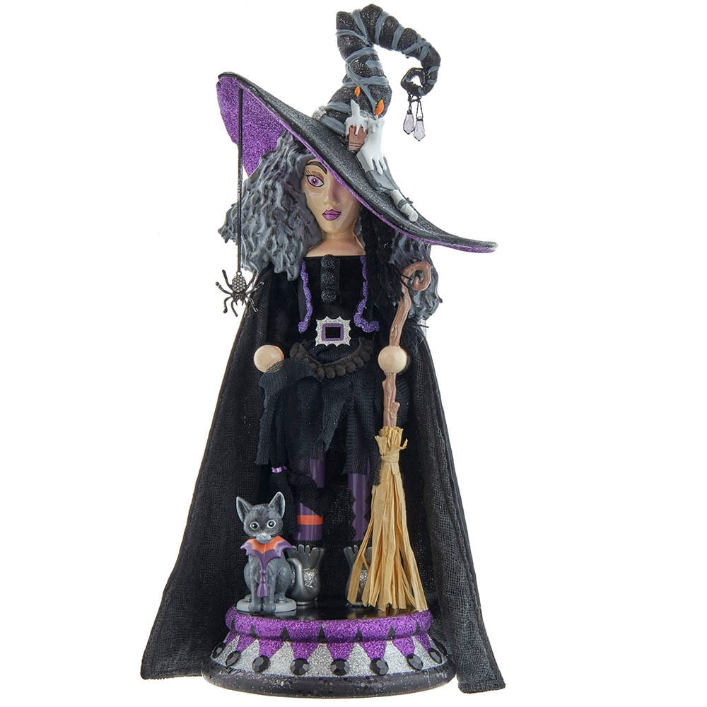 Kurt Adler Whimsical Large Indoor 17-Inch Hollywood Witch Nutcracker ...