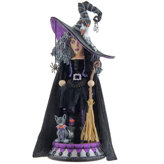 Kurt Adler Whimsical Large Indoor 17-Inch Hollywood Witch Nutcracker ...