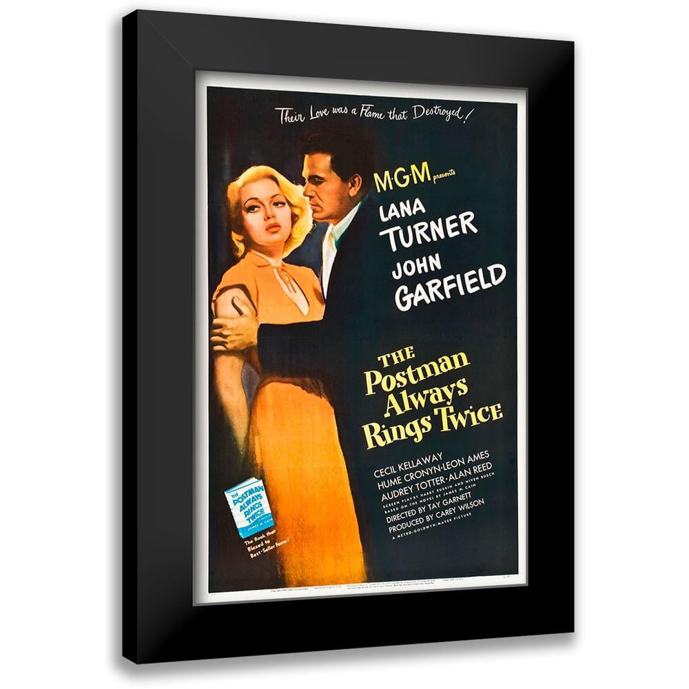 Hollywood Photo Archive 11x14 Black Modern Framed Museum Art Print Titled - The Postman Always ...
