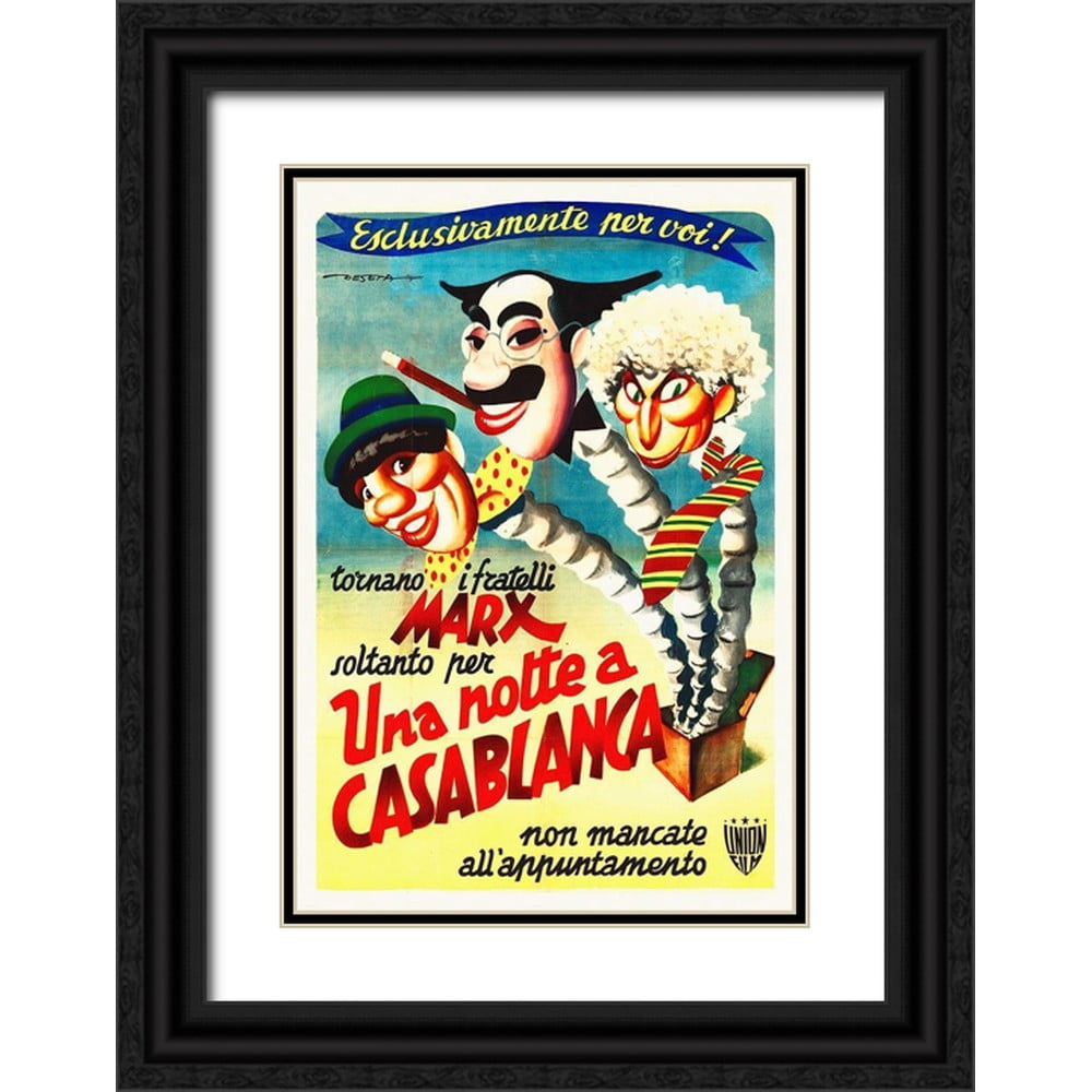 Hollywood Photo Archive 11x14 Black Ornate Wood Framed with Double ...