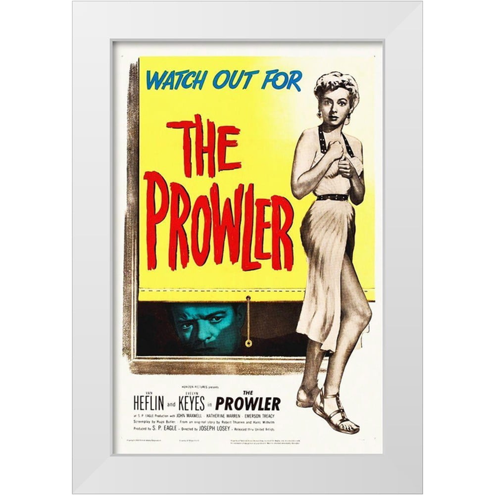 Hollywood Photo Archive 11x14 White Modern Wood Framed Museum Art Print Titled - The Prowler ...
