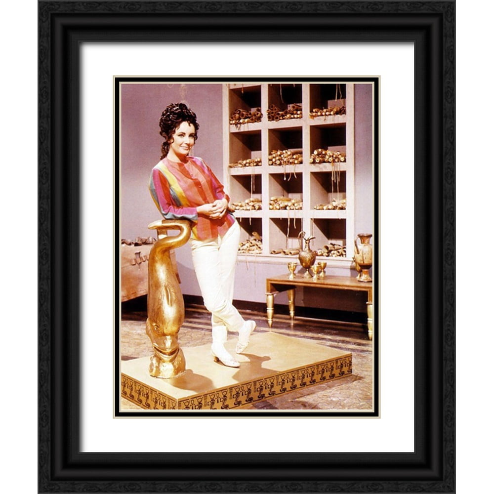 Hollywood Photo Archive 12x14 Black Ornate Wood Framed with Double Matting Museum Art Print ...