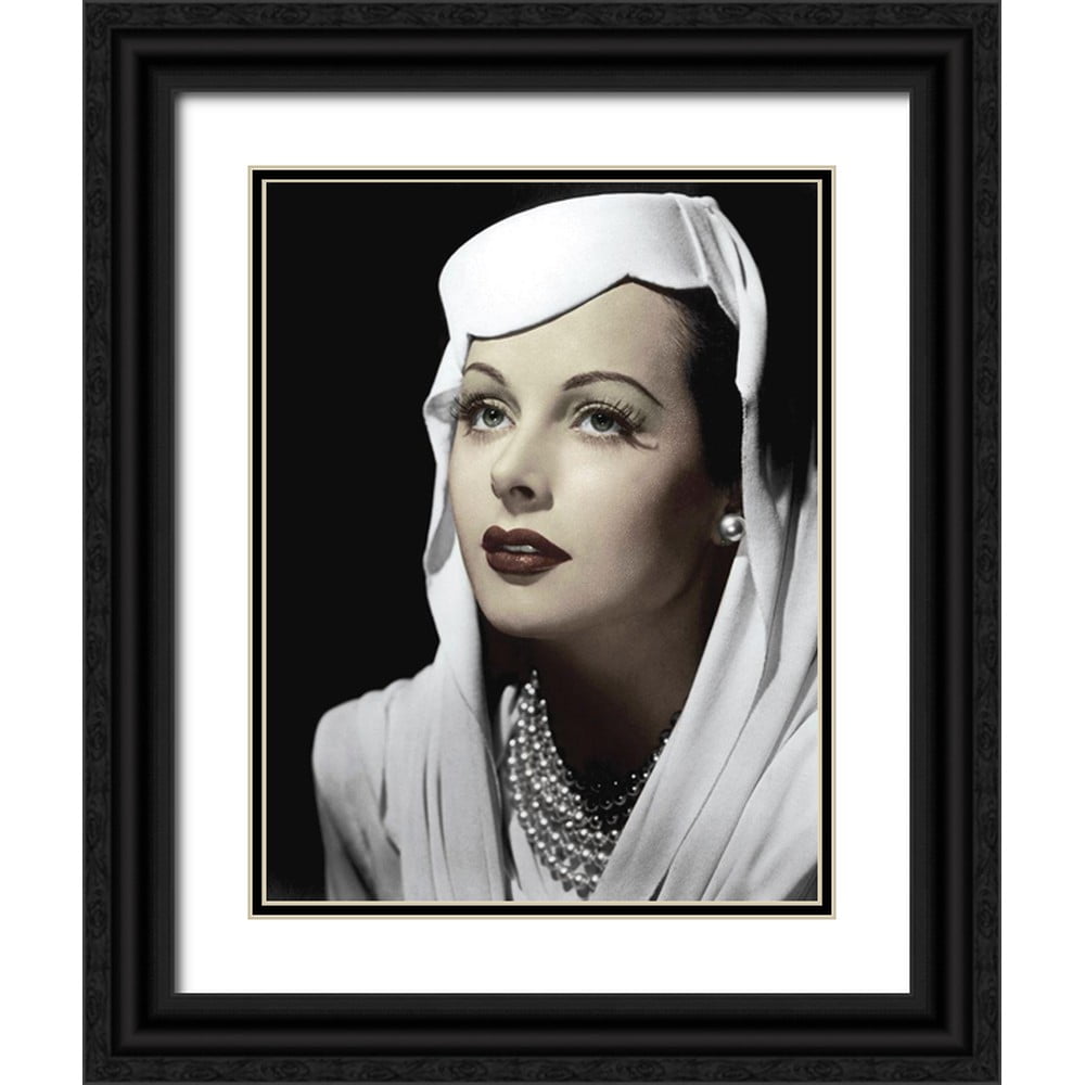 Hollywood Photo Archive 12x14 Black Ornate Wood Framed with Double Matting Museum Art Print ...