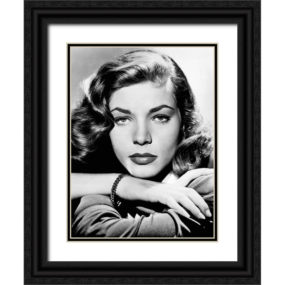 Hollywood Photo Archive 12x14 Black Ornate Wood Framed with Double Matting Museum Art Print ...