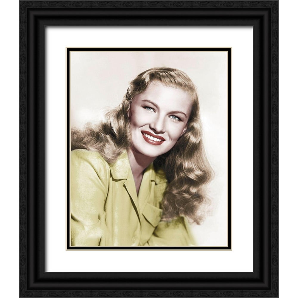 Hollywood Photo Archive 12x14 Black Ornate Wood Framed with Double Matting Museum Art Print ...