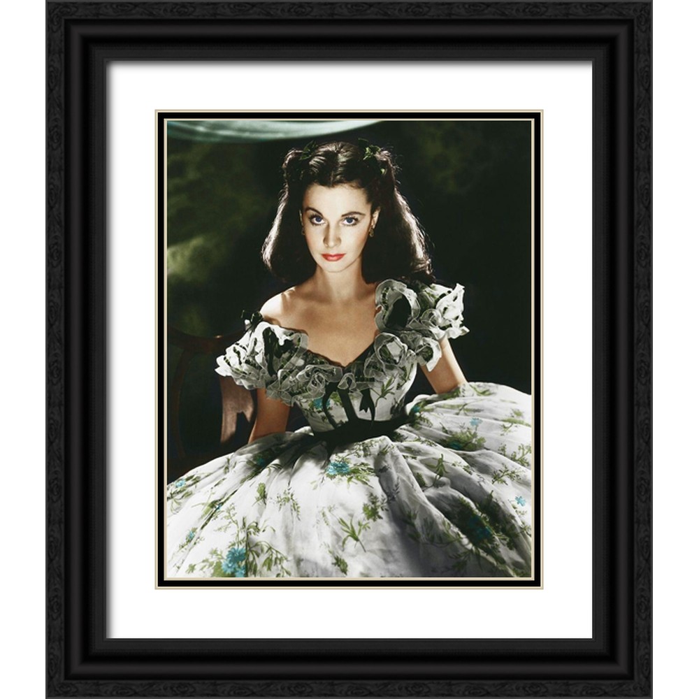 Hollywood Photo Archive 12x14 Black Ornate Wood Framed with Double ...