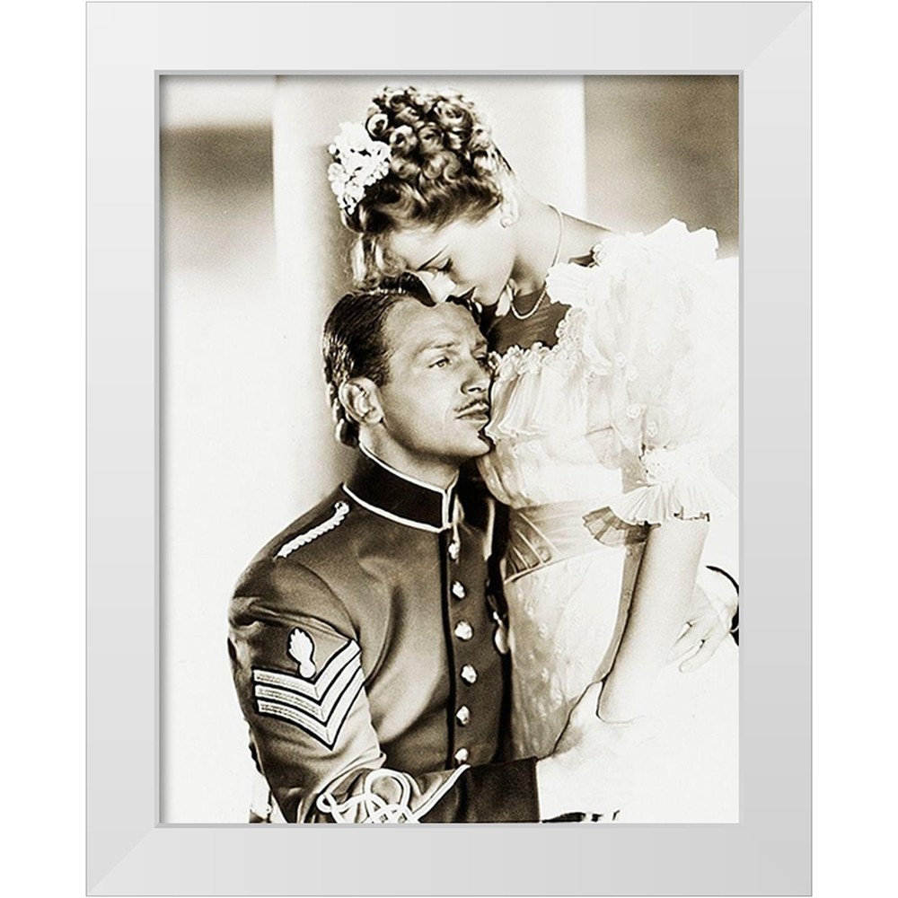 Hollywood Photo Archive 12x14 White Modern Wood Framed Museum Art Print ...