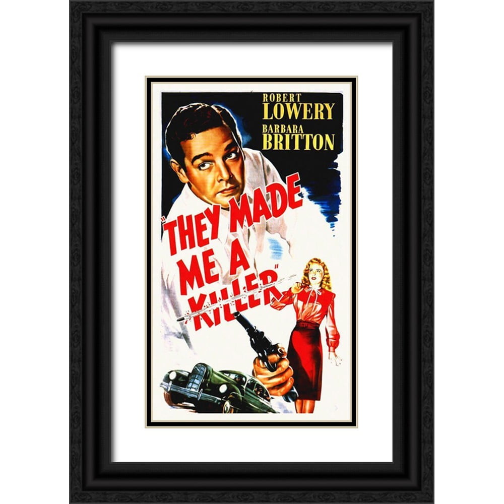 Hollywood Photo Archive 12x18 Black Ornate Wood Framed with Double ...