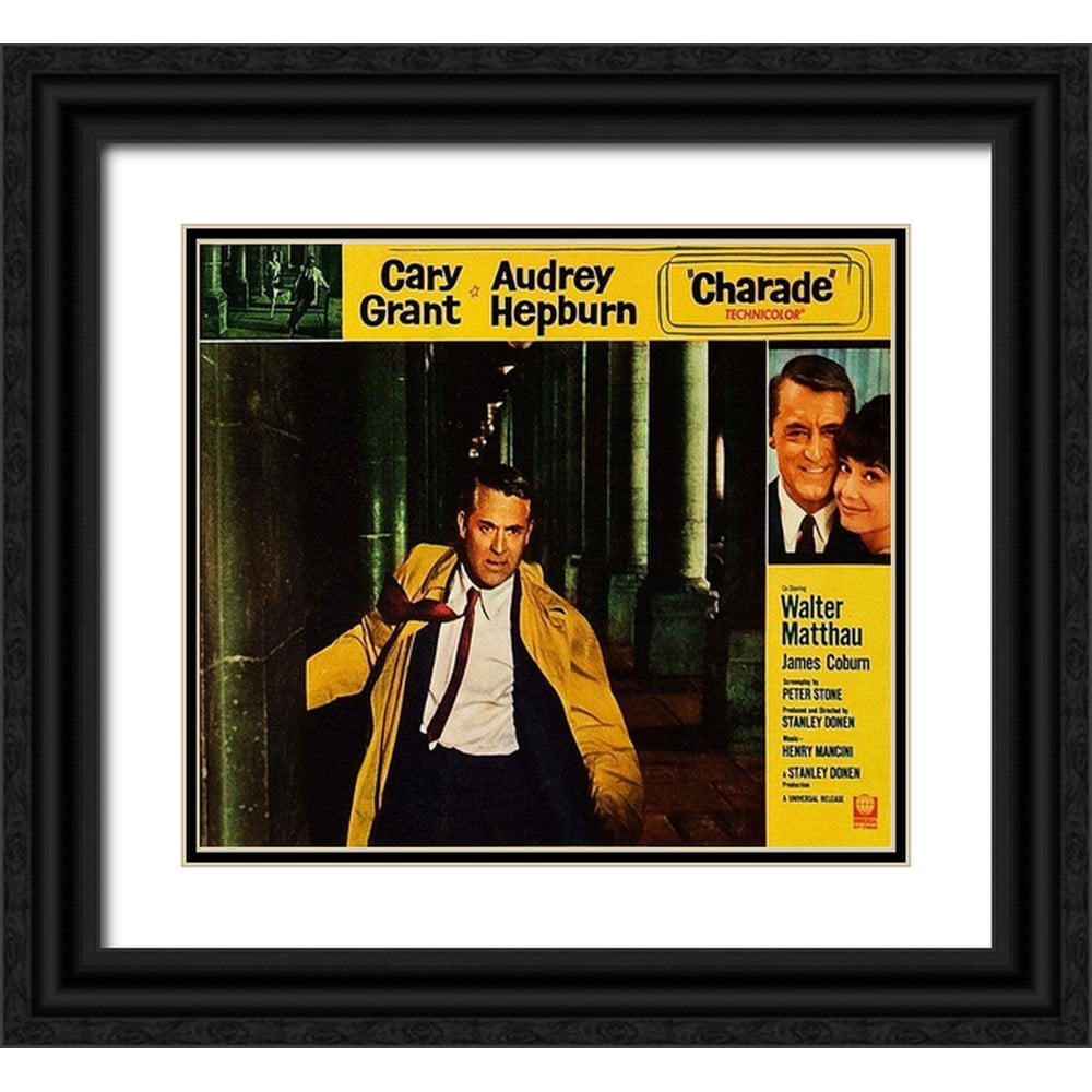 Hollywood Photo Archive 13x12 Black Ornate Wood Framed with Double ...