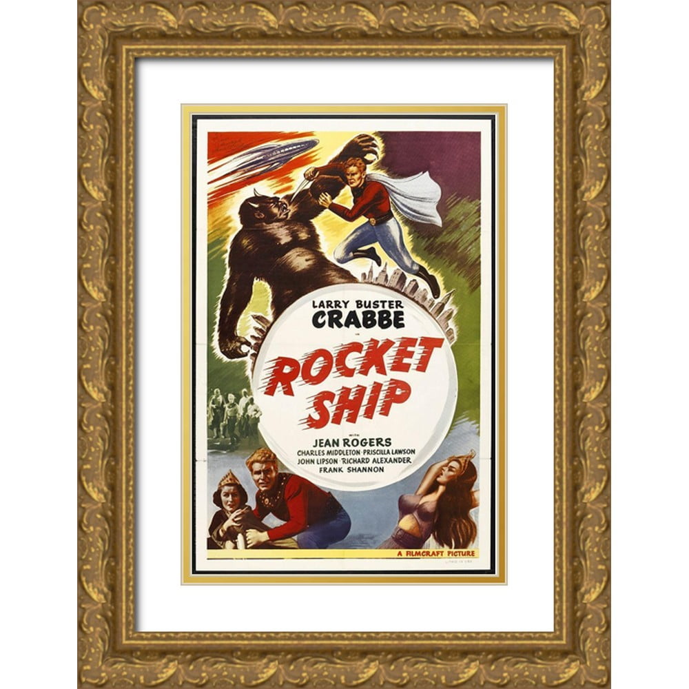 Hollywood Photo Archive 13x18 Gold Ornate Wood Framed with Double ...