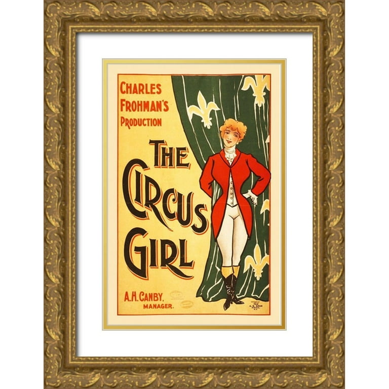 circus poster frame