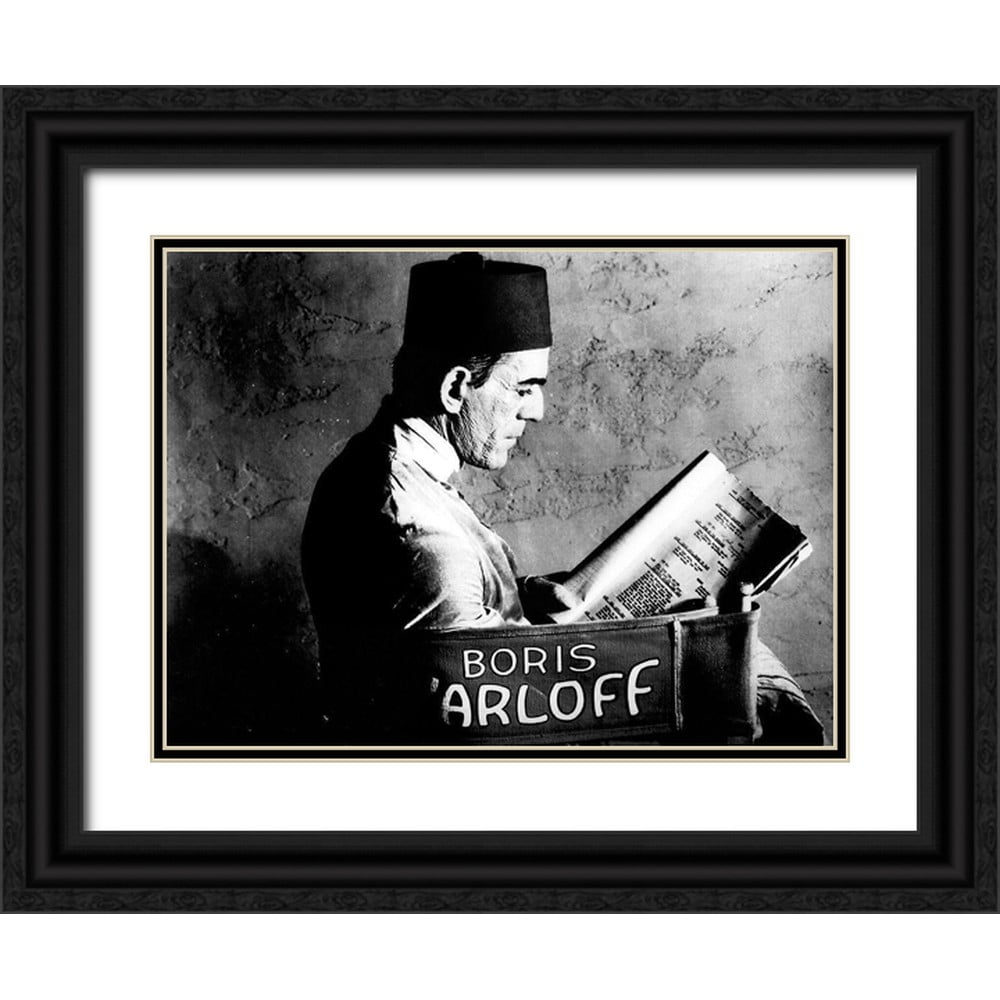 Hollywood Photo Archive 14x11 Black Ornate Wood Framed with Double ...