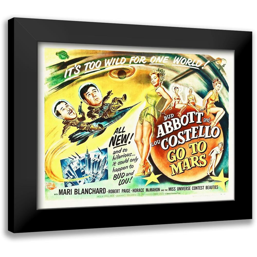 Hollywood Photo Archive 14x12 Black Modern Framed Museum Art Print ...