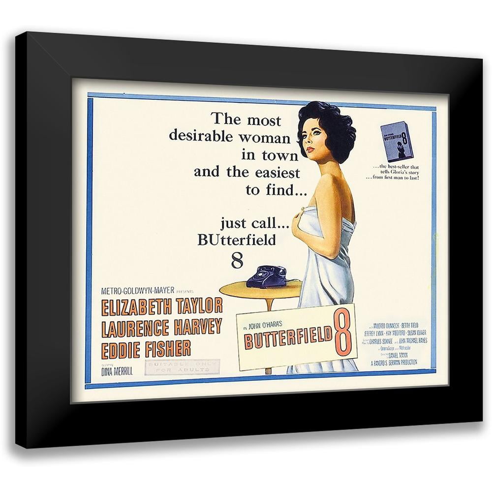 Hollywood Photo Archive 14x12 Black Modern Framed Museum Art Print ...