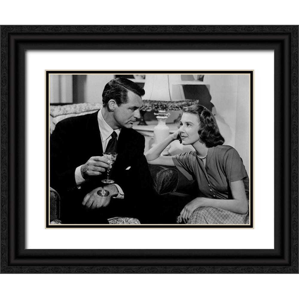 Hollywood Photo Archive 14x12 Black Ornate Wood Framed with Double Matting Museum Art Print ...