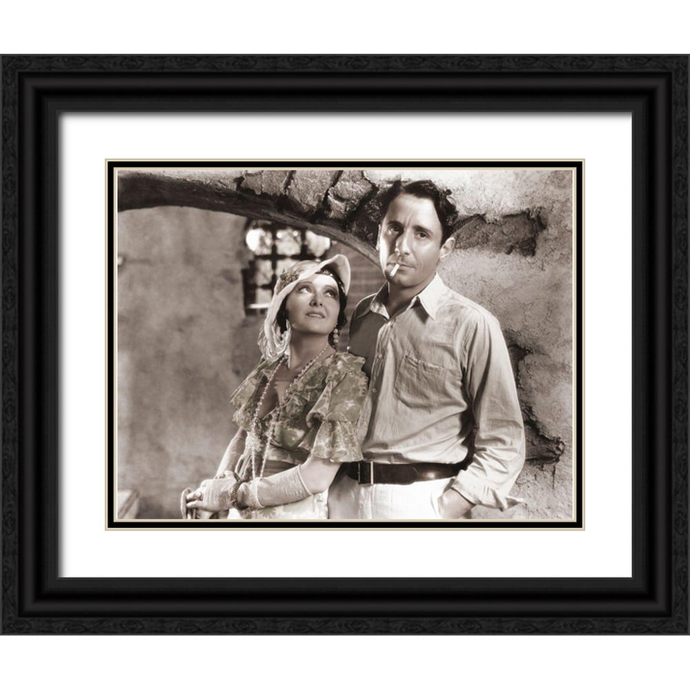 Hollywood Photo Archive 14x12 Black Ornate Wood Framed with Double ...