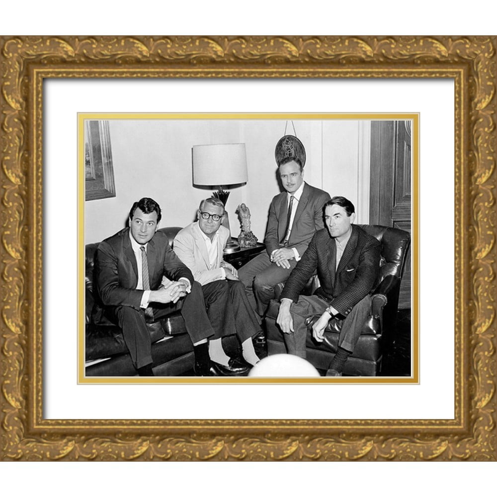 Hollywood Photo Archive 14x12 Gold Ornate Wood Framed with Double ...