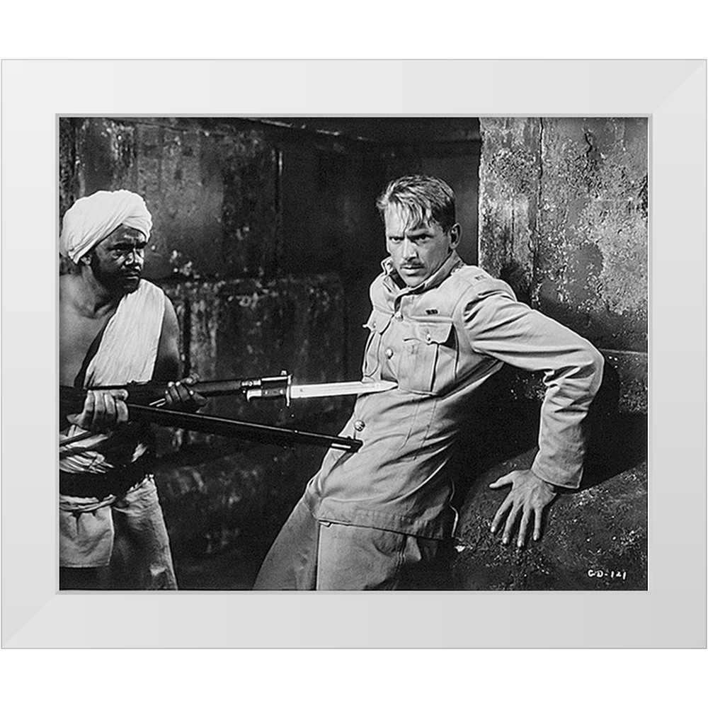 Hollywood Photo Archive 14x12 White Modern Wood Framed Museum Art Print ...
