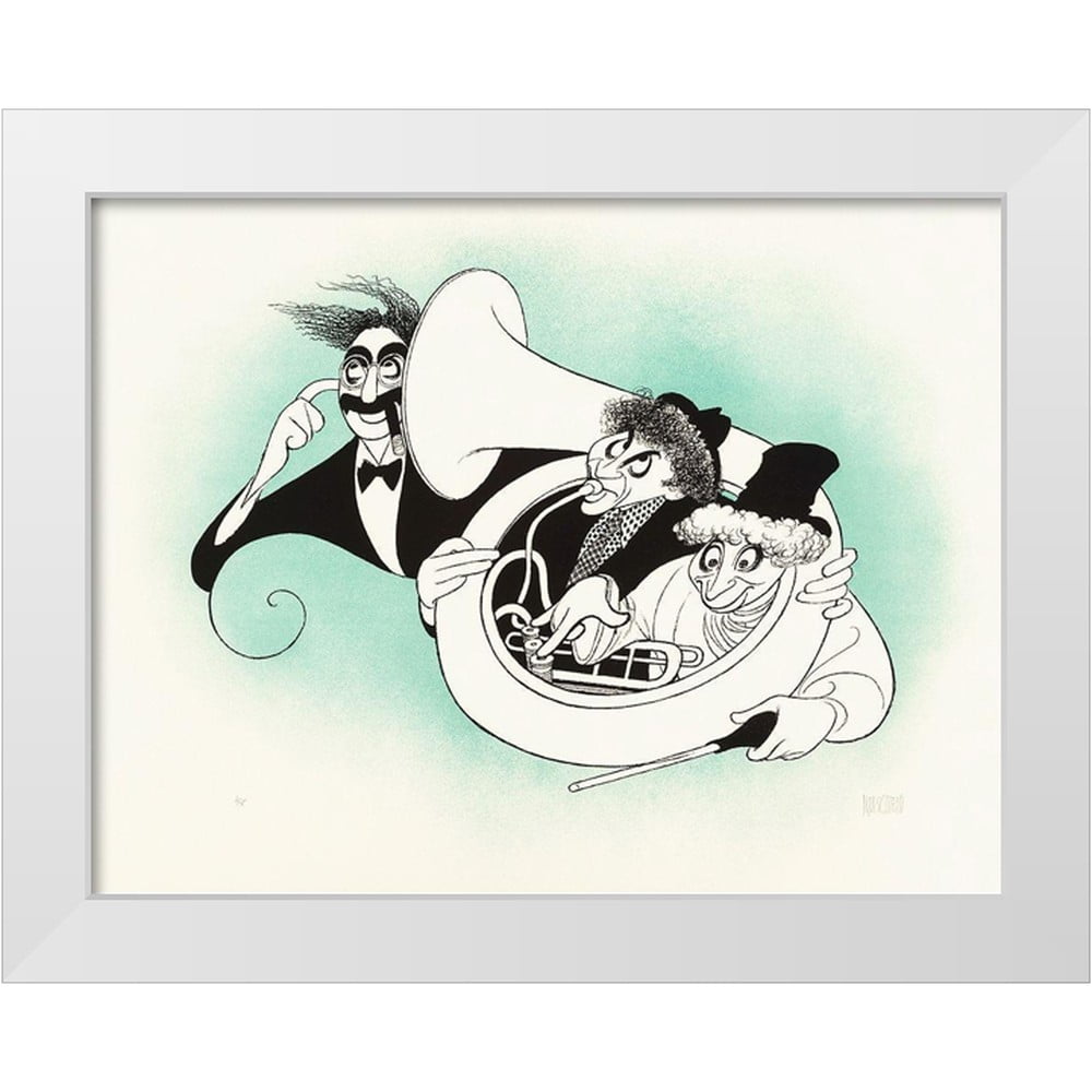 Hollywood Photo Archive 14x12 White Modern Wood Framed Museum Art Print ...