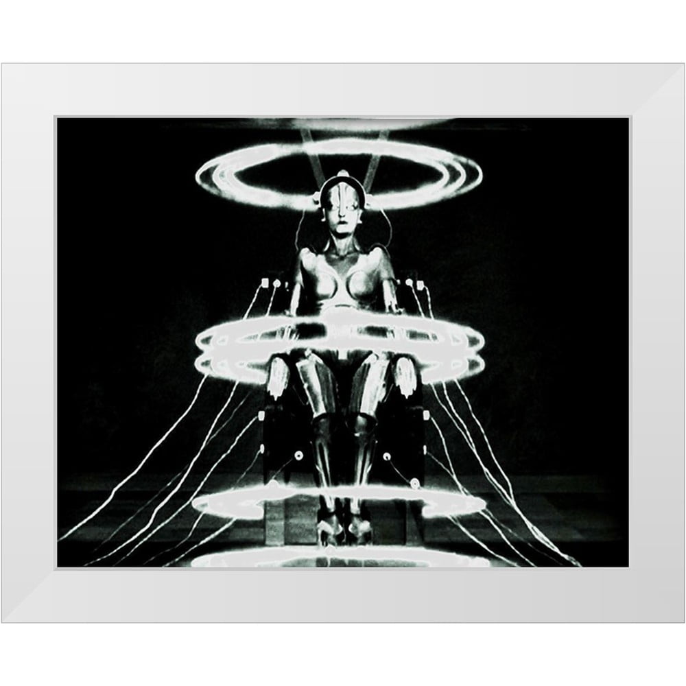 Hollywood Photo Archive 14x12 White Modern Wood Framed Museum Art Print ...