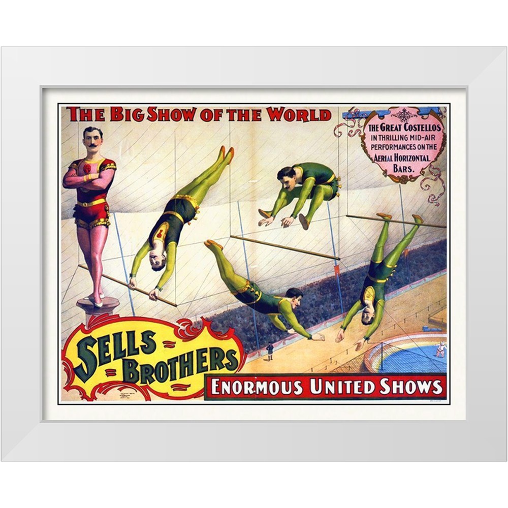 Hollywood Photo Archive 14x12 White Modern Wood Framed Museum Art Print ...