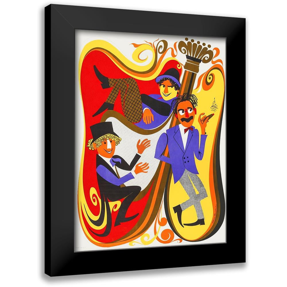 Hollywood Photo Archive 14x18 Black Modern Framed Museum Art Print ...