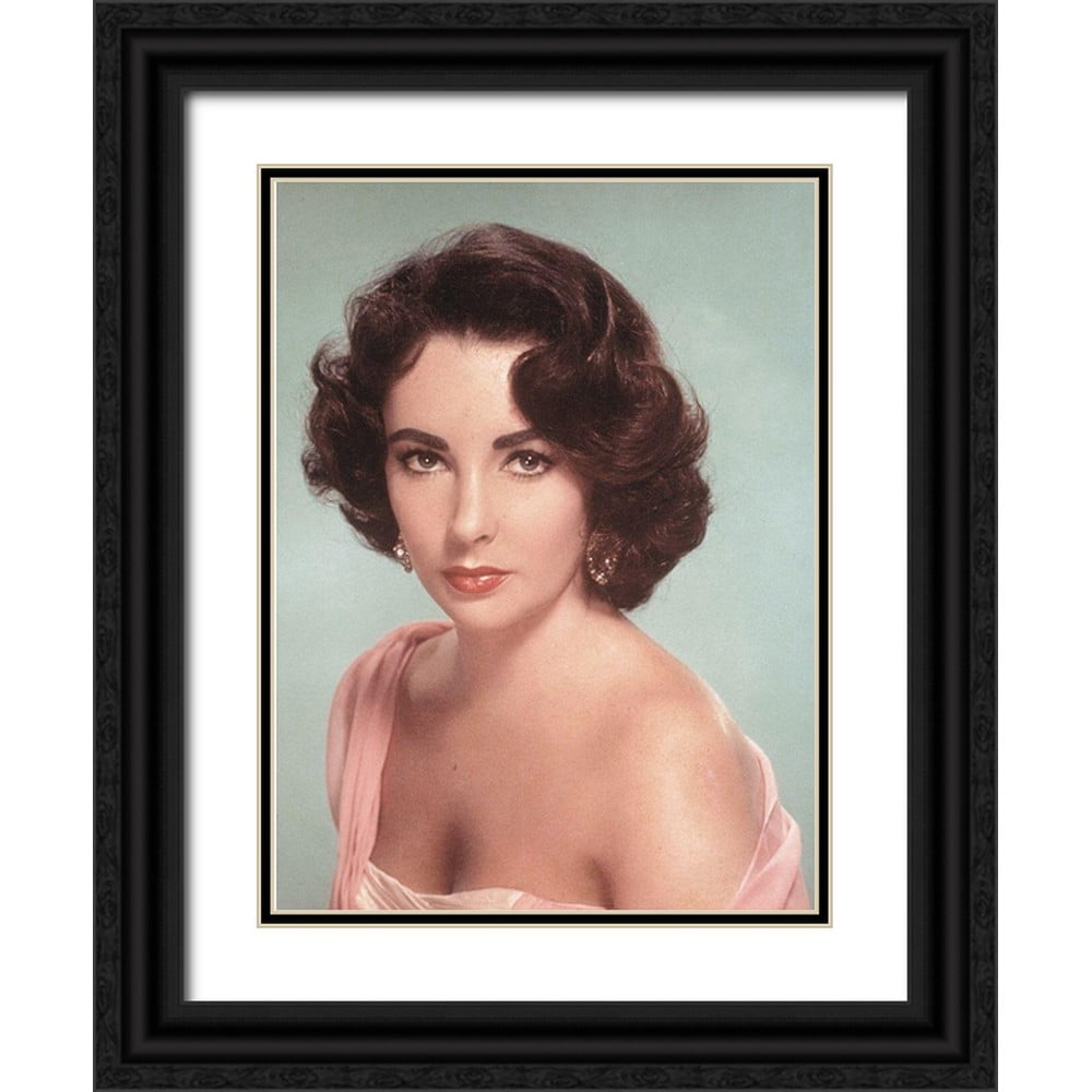 Hollywood Photo Archive 14x18 Black Ornate Wood Framed with Double Matting Museum Art Print ...