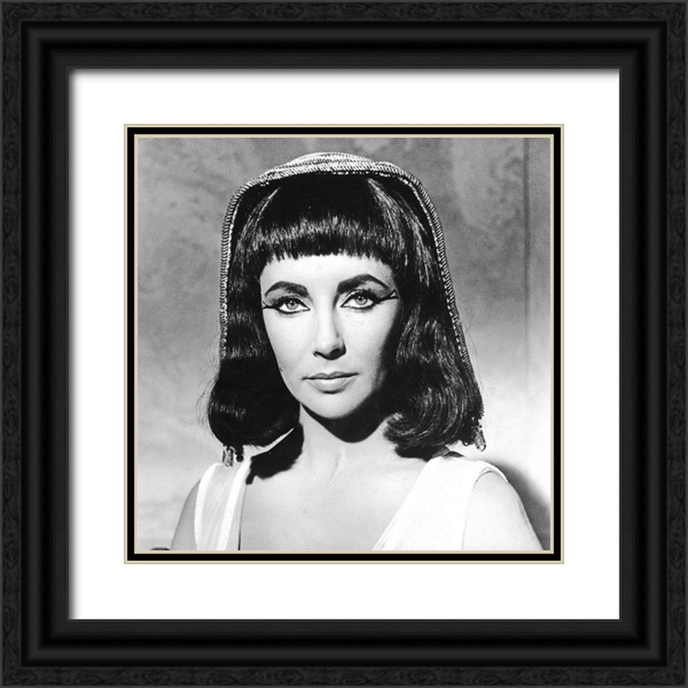 Hollywood Photo Archive 15x15 Black Ornate Wood Framed with Double Matting Museum Art Print ...