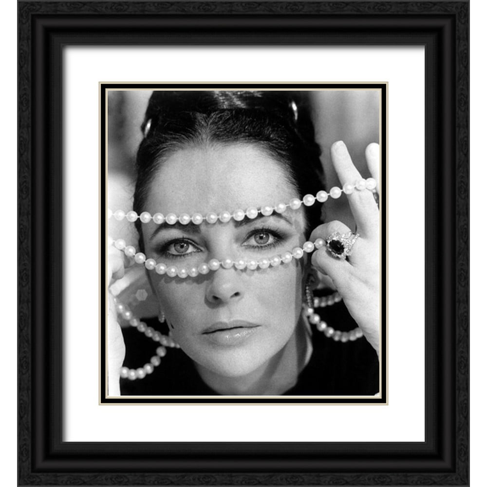 Hollywood Photo Archive 15x16 Black Ornate Wood Framed with Double Matting Museum Art Print ...