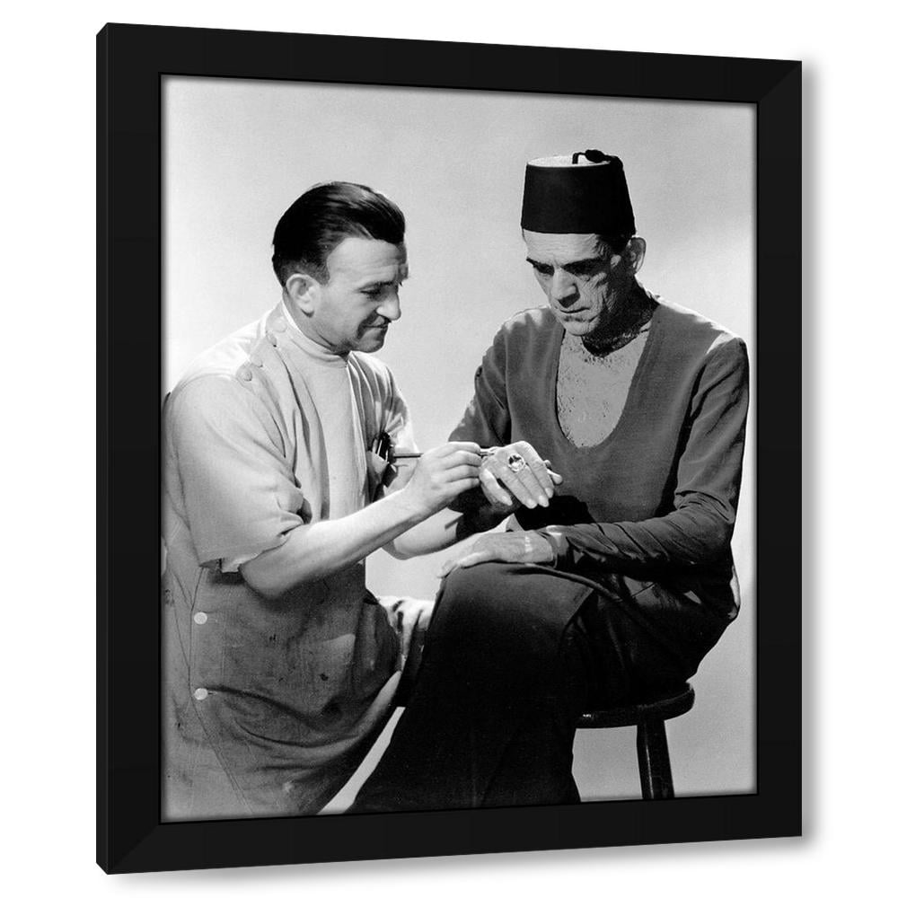 Hollywood Photo Archive 15x18 Black Modern Wood Framed Wall Art Titled ...