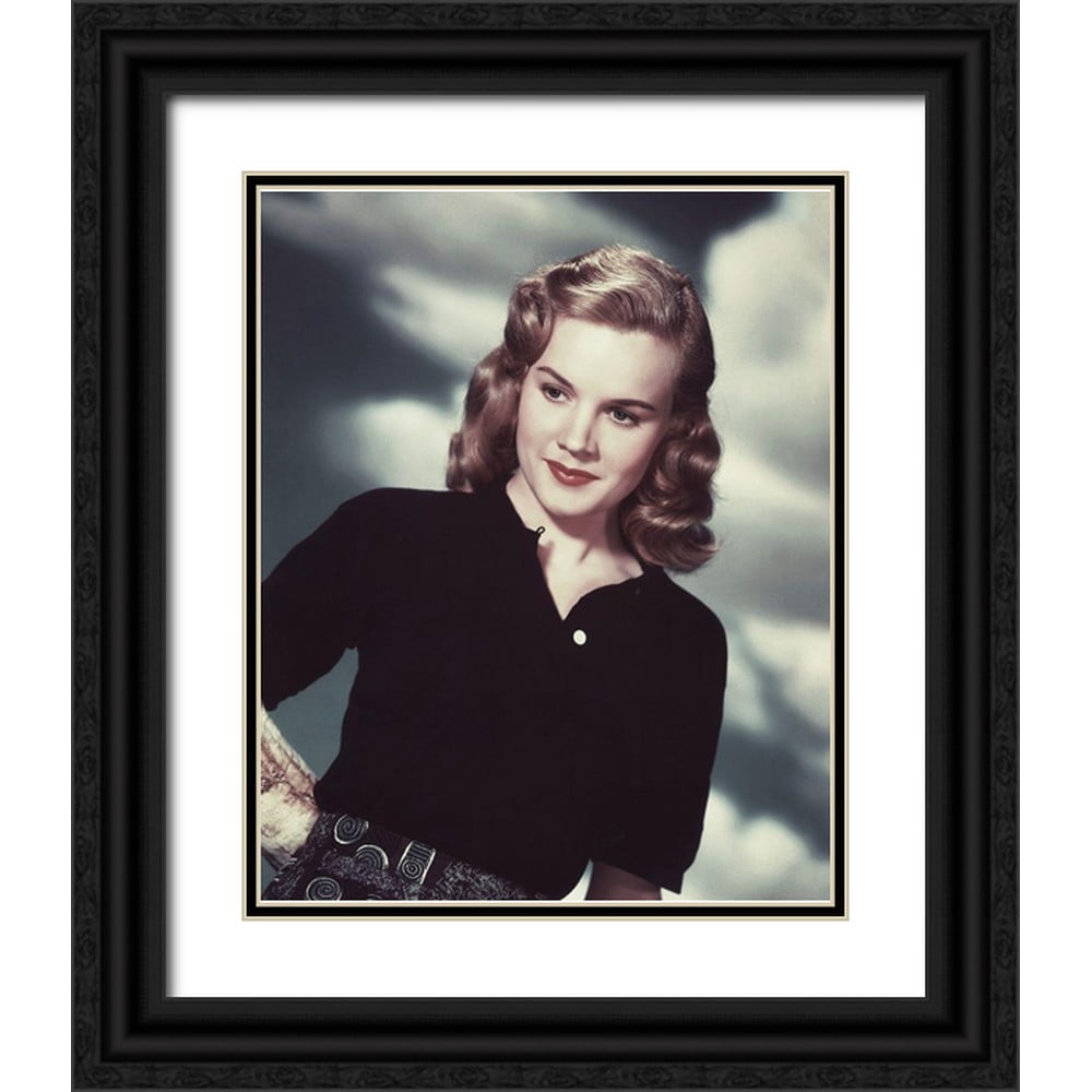 Hollywood Photo Archive 15x18 Black Ornate Wood Framed with Double Matting Museum Art Print ...