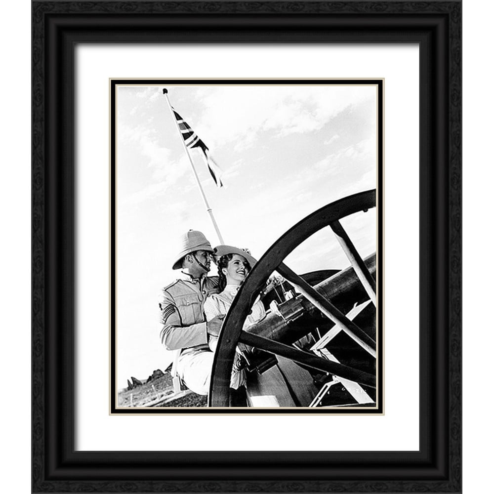 Hollywood Photo Archive 15x18 Black Ornate Wood Framed with Double ...